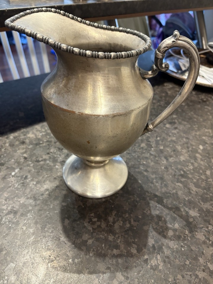 Vintage Silver Plated Water Pitcher | eBay