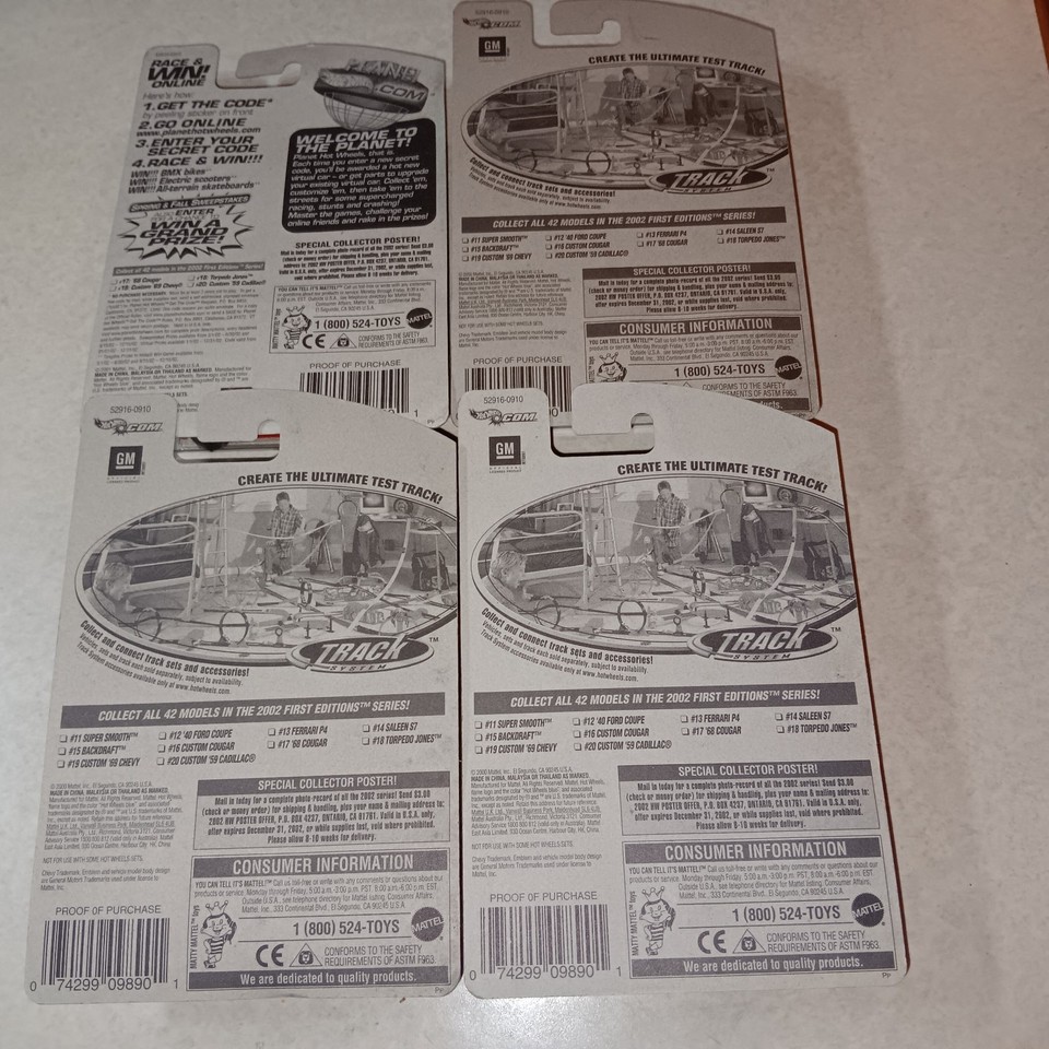 Hot Wheels Custom '69 Chevy 4 Truck Lot | eBay