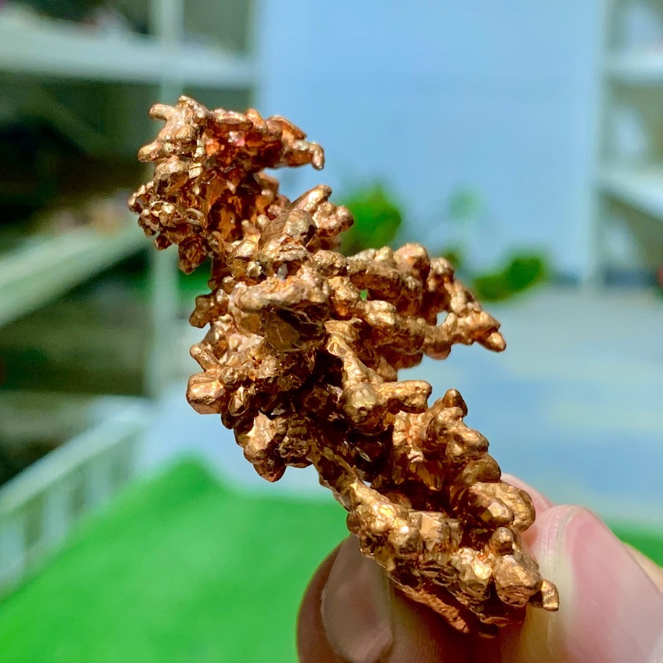60G Rare!! iridescent Native Copper crystal mineral specimen | eBay