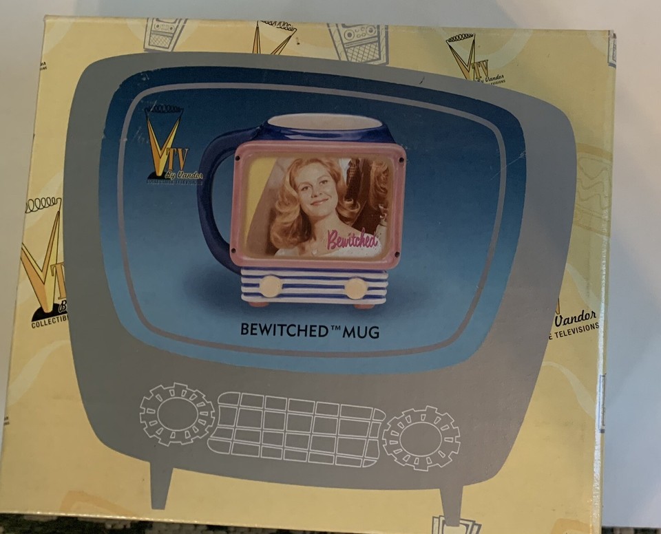 Bewitched Elizabeth Montgomery TV Mug Cup - Vandor NIB | eBay