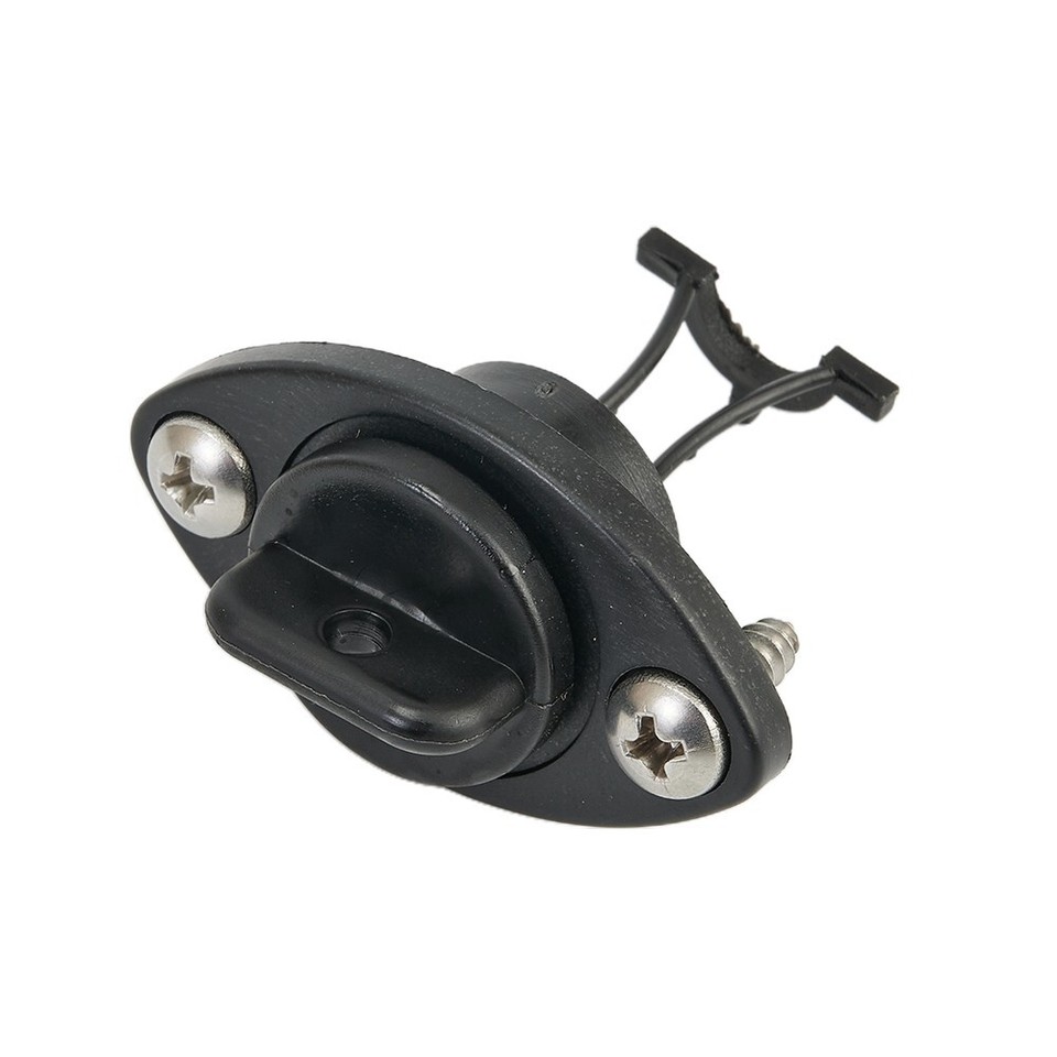 Drain Screw Bung Transom Captive Waterproof Black Canoe Boat ...