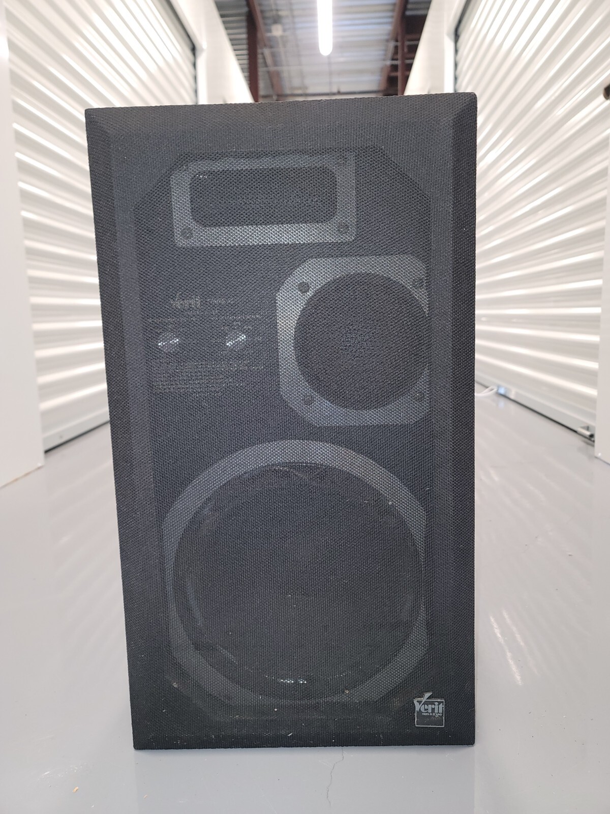 Vintage Rare Verit Series RL Model X - 3a Large 3-way Floor Speaker ...