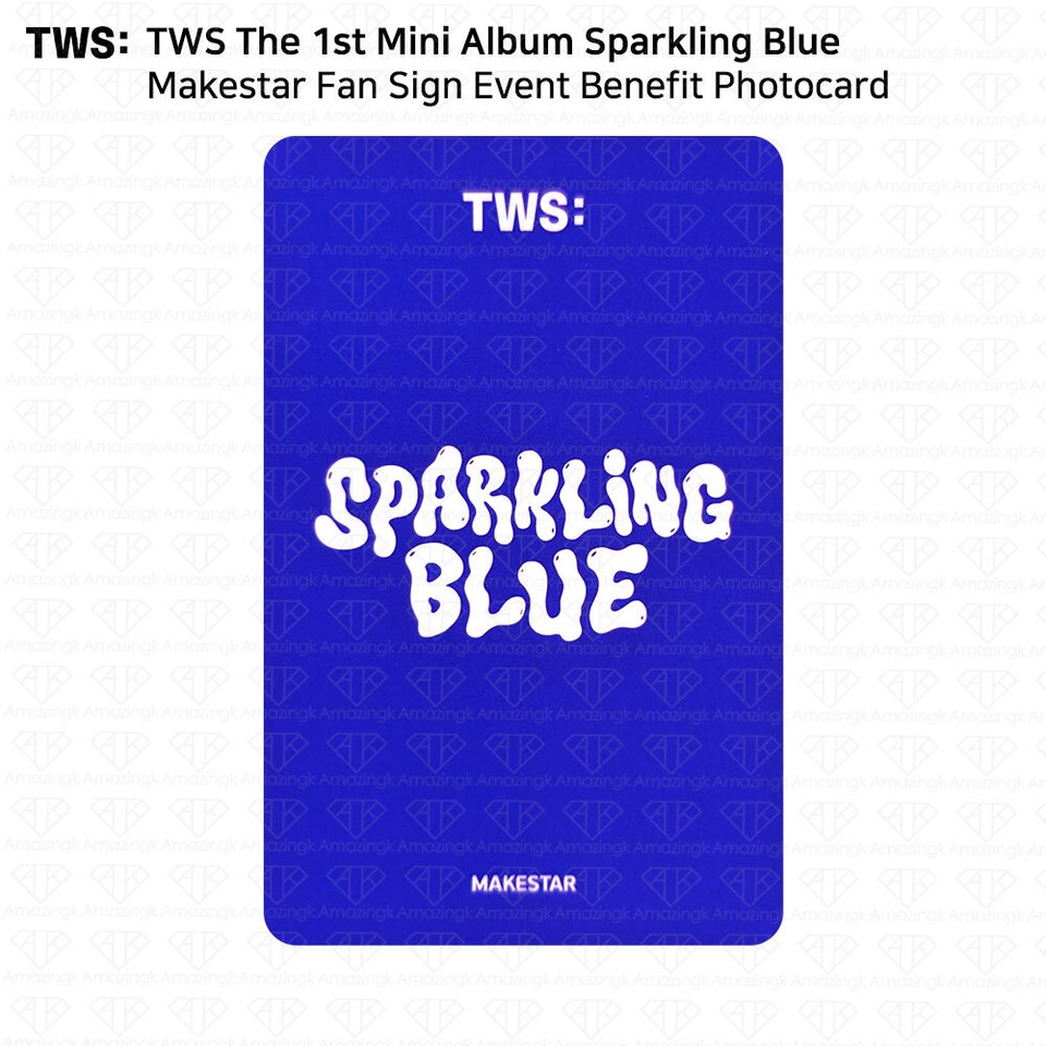 TWS The 1st Mini Album Sparkling Blue Makestar Fan Sign Event Benefit ...