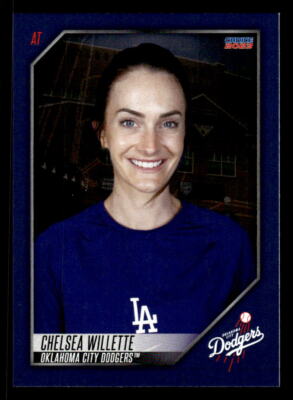 Chelsea Willette 2023 Choice Oklahoma City Dodgers #33 Oklahoma City ...