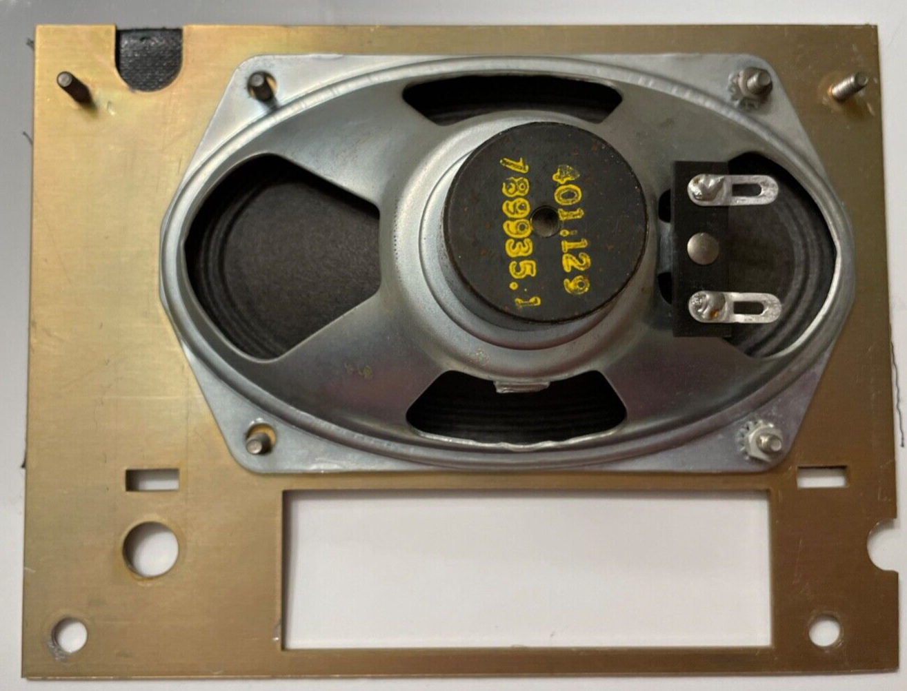Speaker removed from a Heathkit GR-58 clock AM/FM radio | eBay