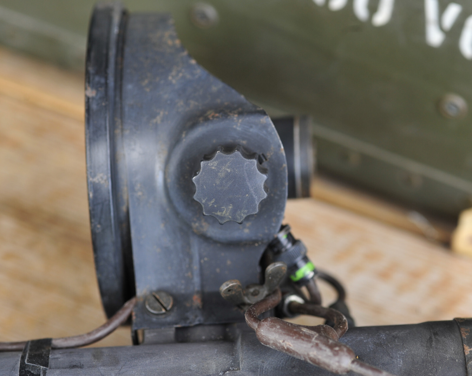 Vintage US Army 1951 Infrared Sniper Scope M1 Carbine 20,000 Volt ...