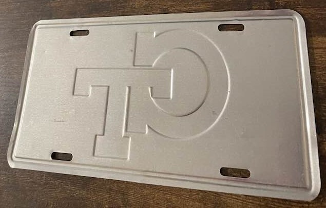 Georgia Tech University Booster License Plate GT | eBay