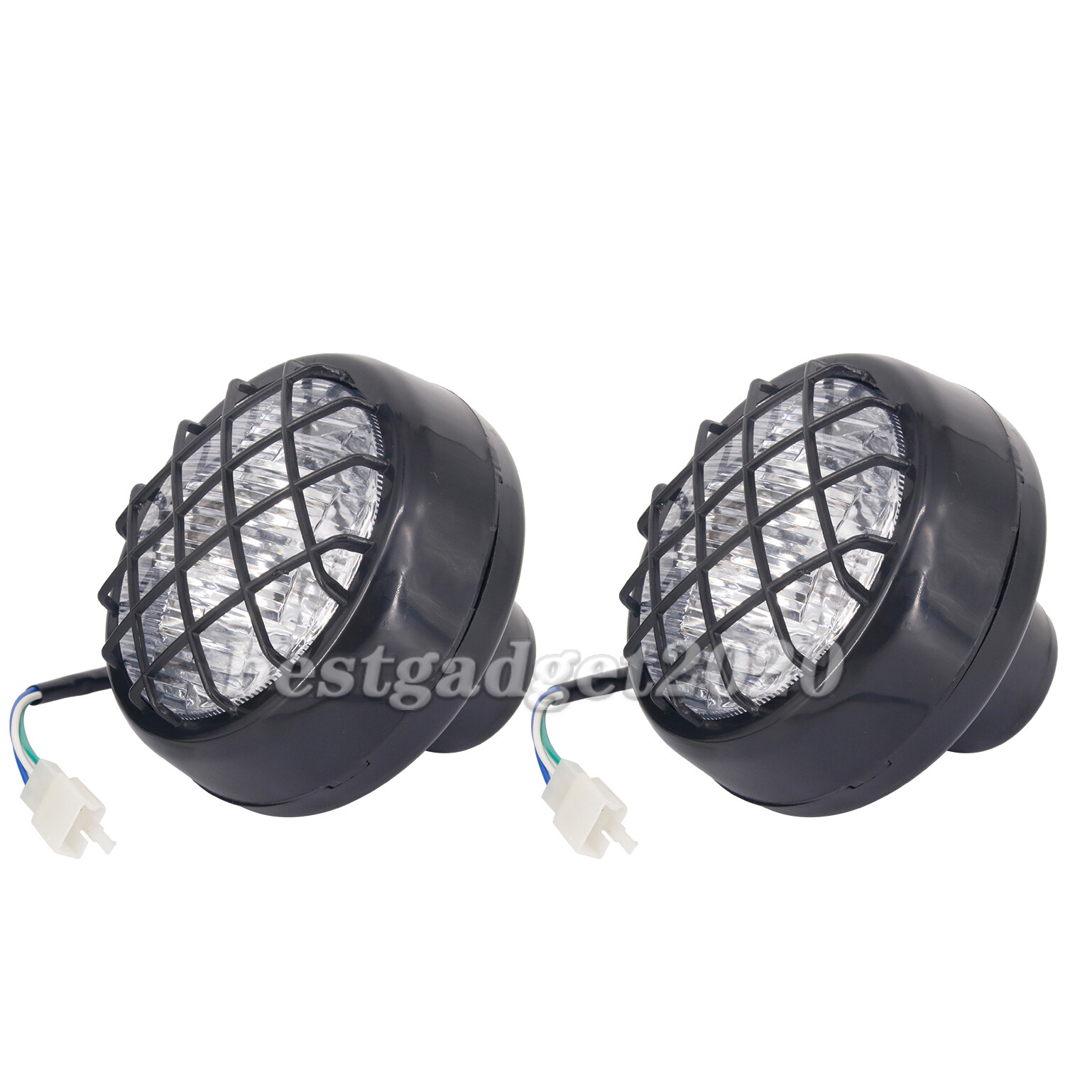 Fits 1987-2006 Yamaha Banshee Lens Bulbs Lights Grills Warrior 2x LED ...