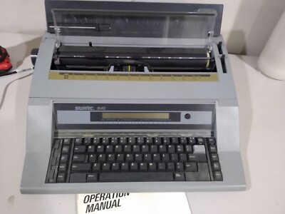Swintec Model 640 Used Typewriter with manual | eBay