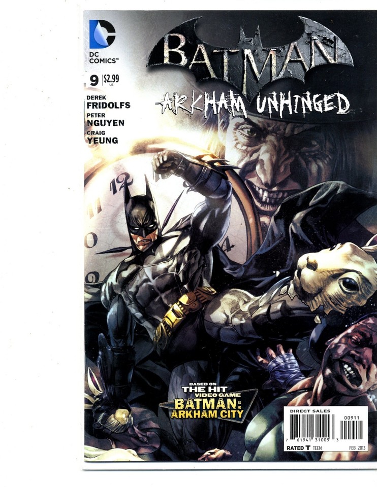 DC Comics Batman Arkham Unhinged Comic Books 2 Issues #8 & 9 | eBay