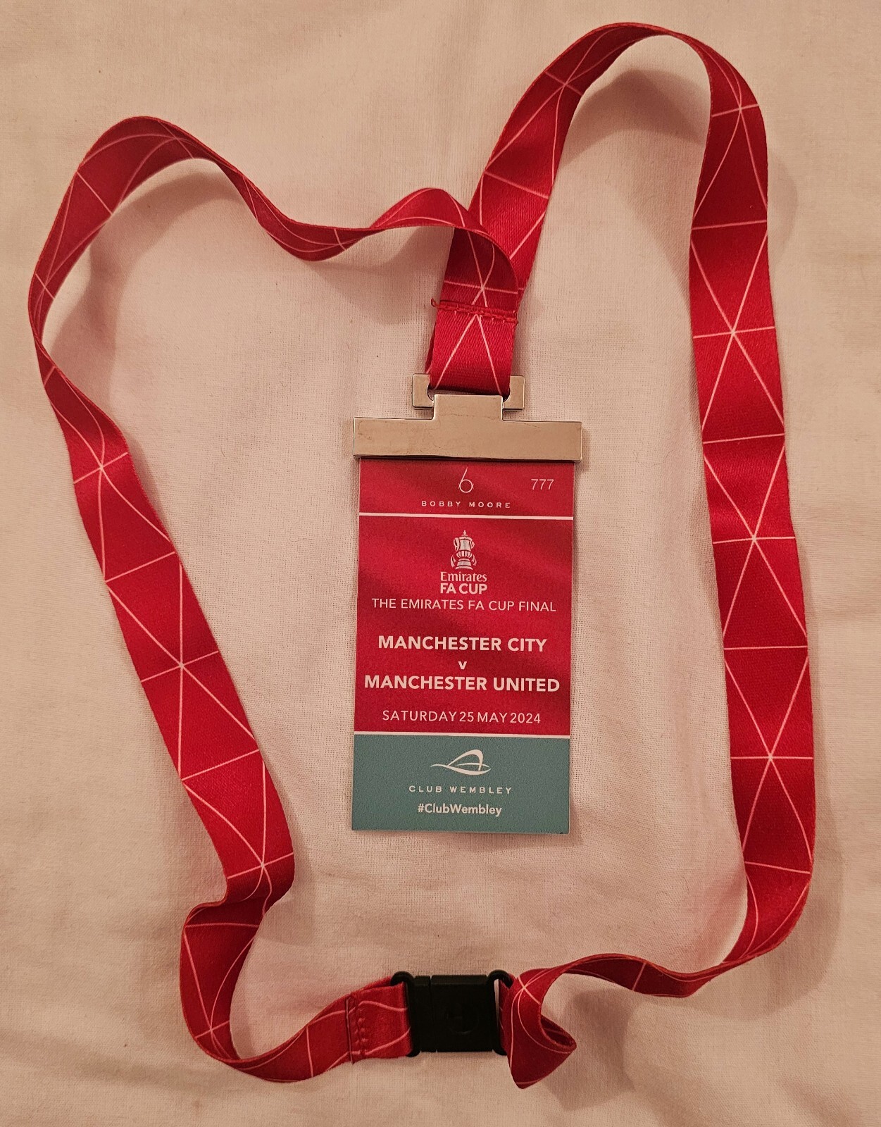 FA Cup Final 2024 Club Wembley Pass & | Grelly UK