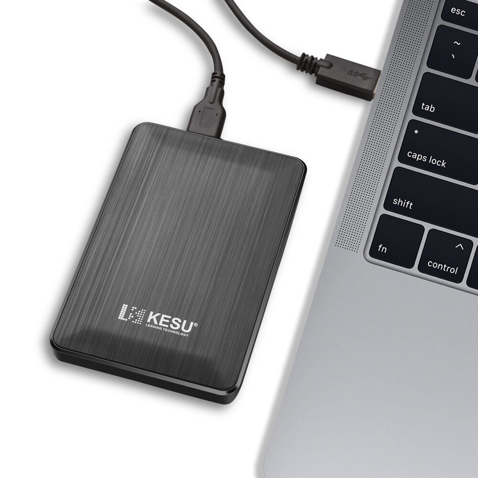 Portable External Hard Drive Memory HDD USB3.0 for Windows PC Ps4, Plug ...