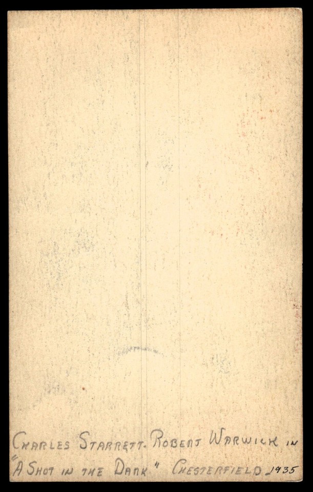 1920s-30s Arcade Style Card Romance #1460 Charles Starrett "A Shot In ...