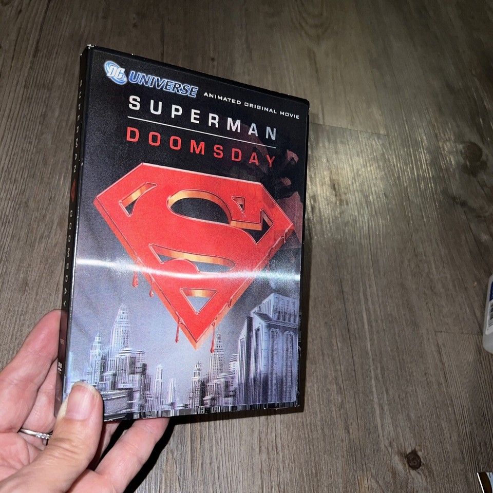 Superman Doomsday DVD 2007 Best Buy Exclusive Lenticular New Sealed ...