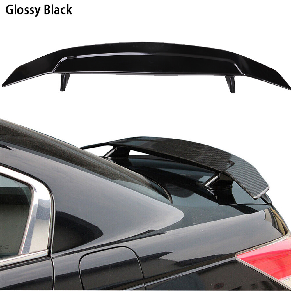 Rear Window Roof Spoiler Wing Universal Hatchback Wagon GT Style Gloss ...