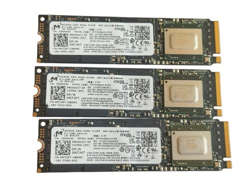 Micron 2300 512GB NVMe Gen3x4 SSD M.2 2280 MTFDHBA512TDV - TESTED (Lot ...
