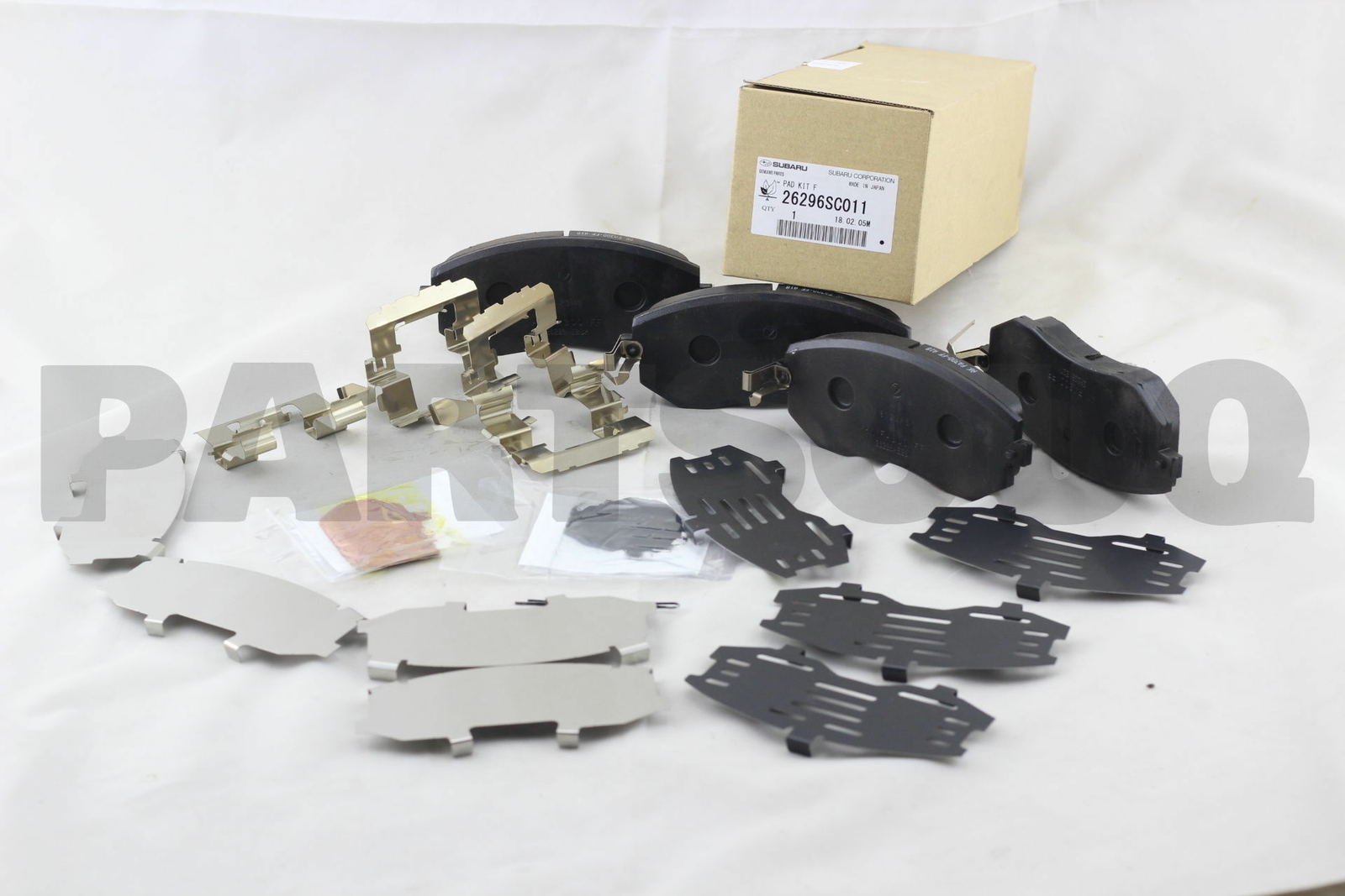 26296SC011 Genuine Subaru PAD KIT-F 26296-SC011 | eBay