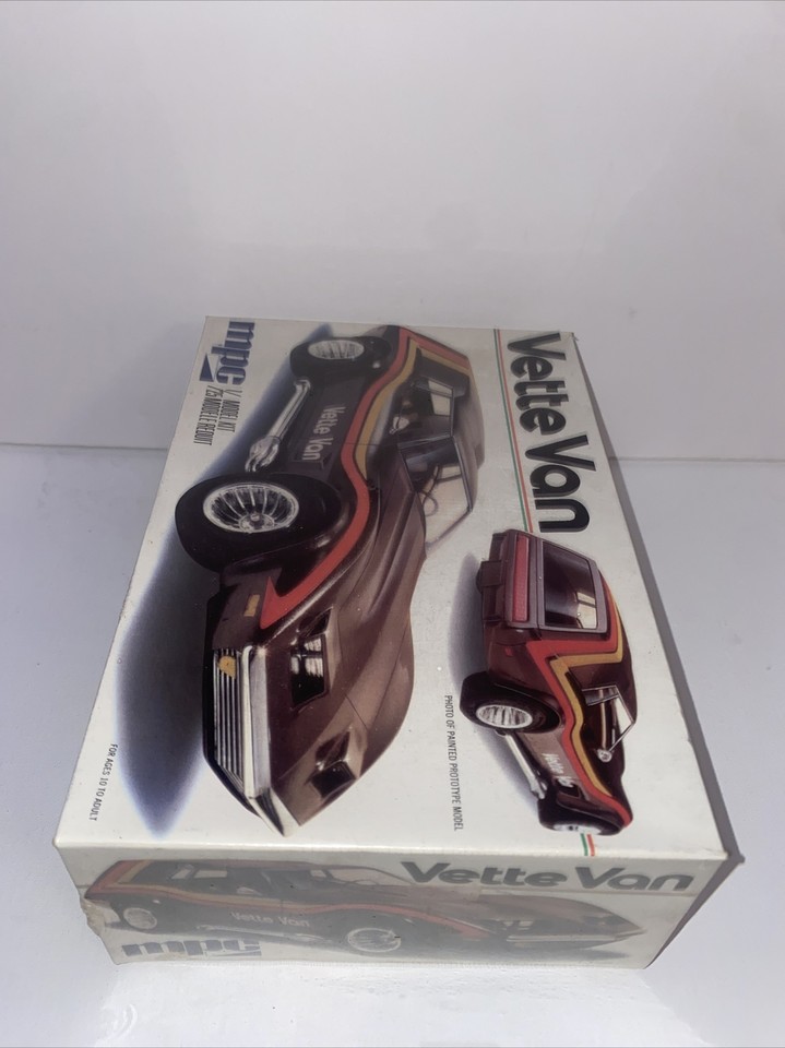 MPC VETTE VAN 1977 Model Car Kit Sealed New | eBay