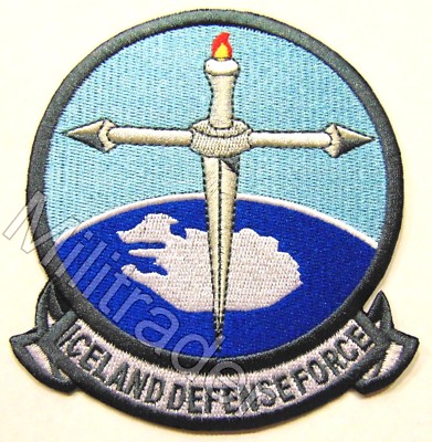 Iceland Icelandic Defense Force Patch | eBay