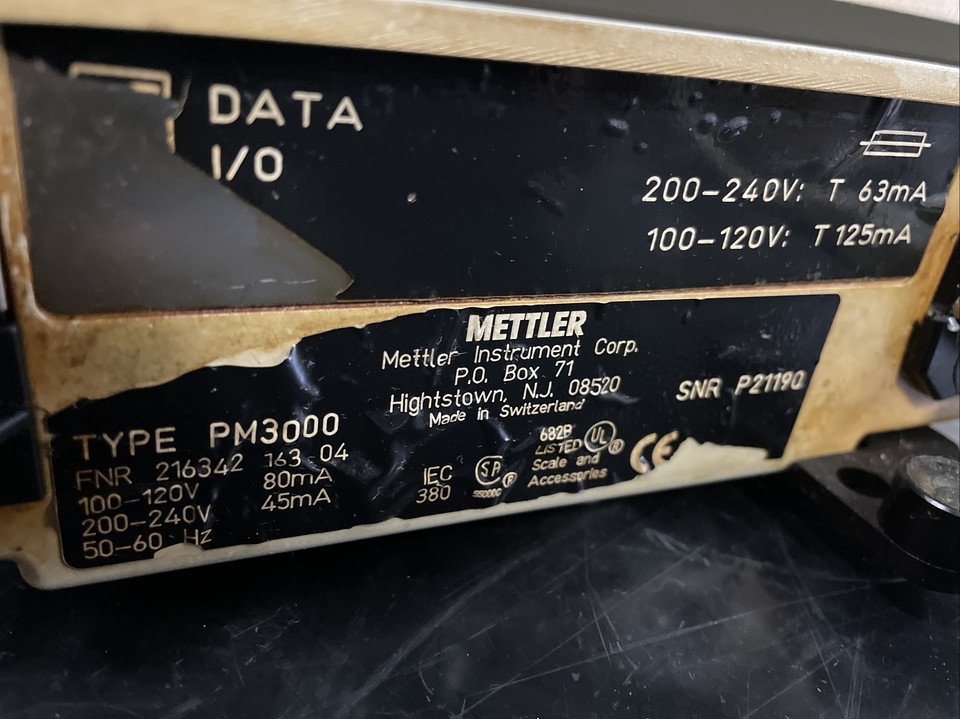 mettler PM3000 | eBay