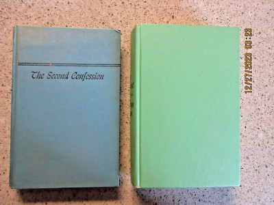 Rex Stout "Three Aces" Viking 1971; "The Second Confession" Viking 1949 ...