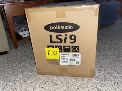 Polk Audio LSi9 Bookshelf Speakers - Cherry NISB | eBay