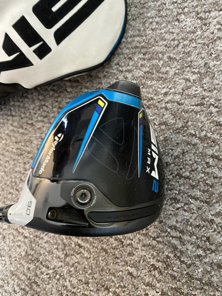 TAYLORMADE SIM 2 MAX DRIVER 9 DEGREE EXCELLENT CONDITION | eBay UK