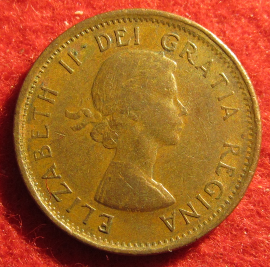 1962 Canadian Small Cent - Circulated - Actual Coin W110 | eBay