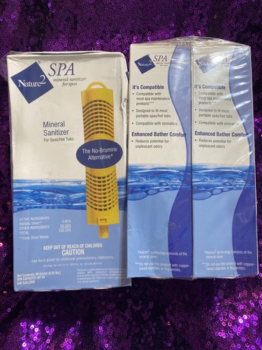4 Zodiac Nature2 Spa Filter Mineral Sanitizers Hot Tubs & Spas 2 Packs ...