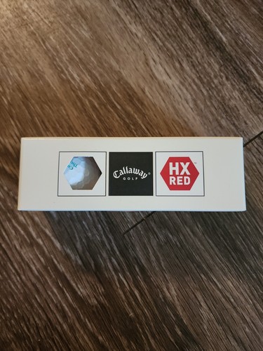 Callaway Golf HX Red Golf Balls Box Of 3 New Open Box | eBay