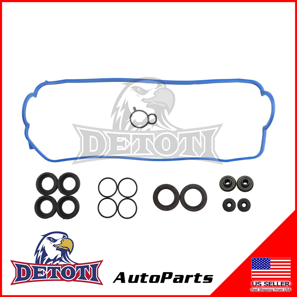VALVE COVER GASKET SET 88-95 HONDA CIVIC CRX 1.5L D15B1 D15B2 D15B7 ...