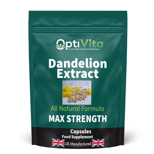DANDELION Root Extract Capsules 5000mg STRONG Water Retention Vegan ...