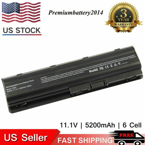 Long Life Notebook Laptop Battery for HP MU06 MU09 SPARE 593554-001 ...