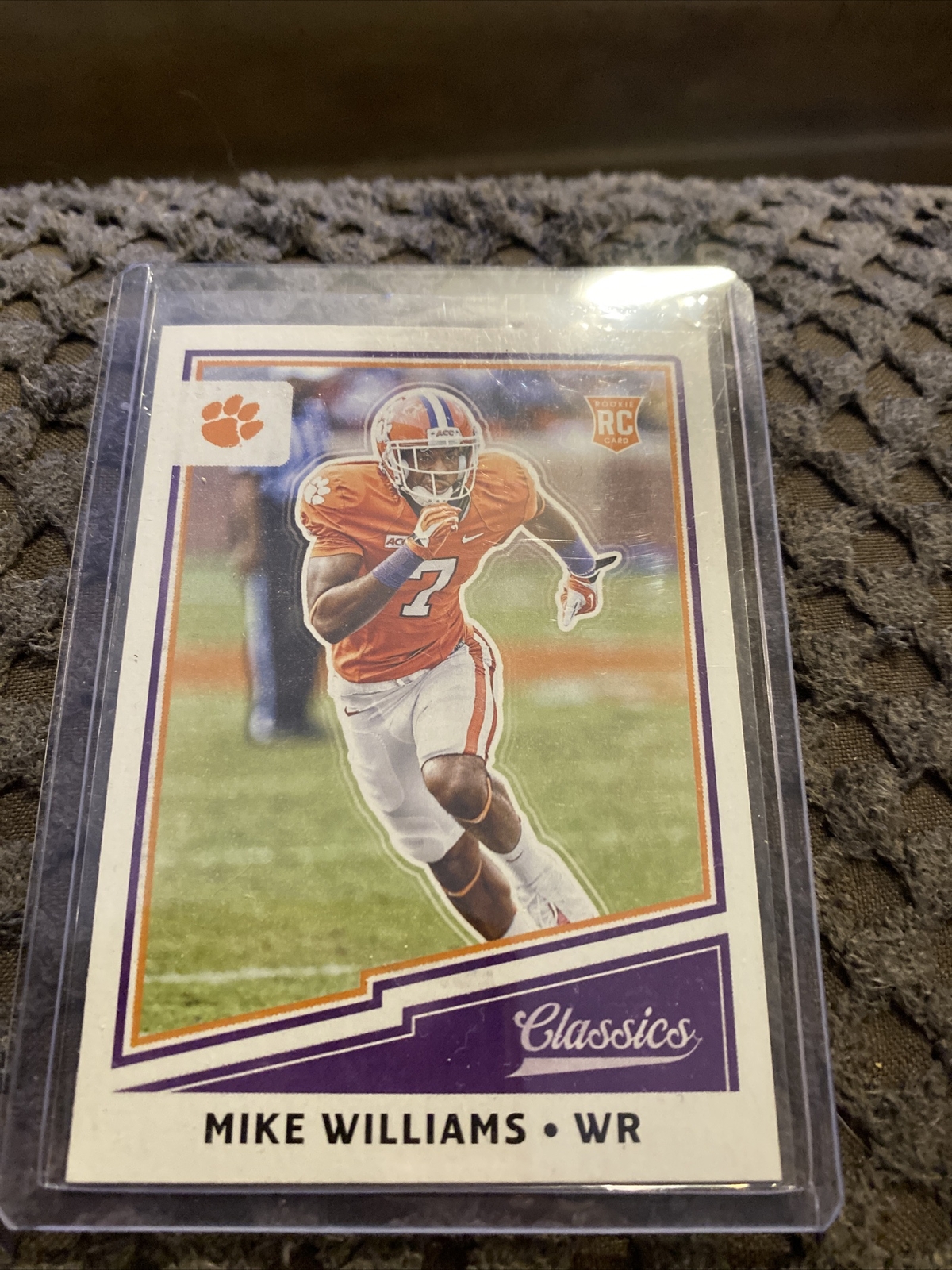 Mike Williams Rookie 2017 Classics #268 RC Football Card LA Chargers ...