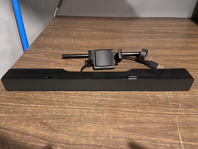 Dell AC411 Monitor Stereo Multimedia Speaker USB Wired Soundbar - Black ...