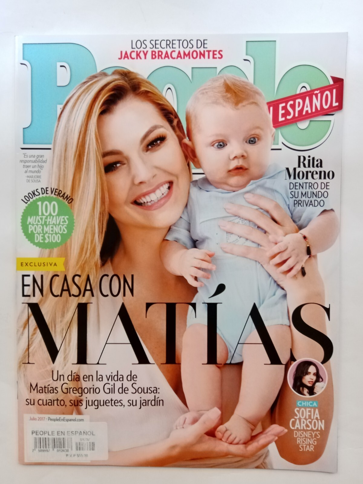 MARJORIE DE SOUSA PEOPLE MEXICAN MAGAZINE MEXICO SPANISH JULY 2017 | eBay