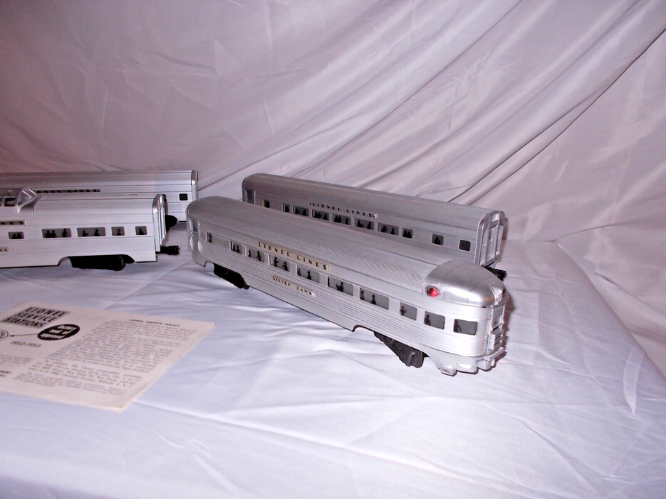 LIONEL #2531,2532,2533,2534 PASSENGER SET EXTRA CLEAN VERY NICE!! LOT # ...