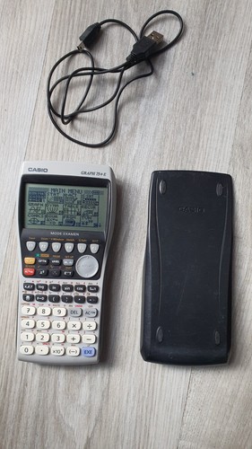 Calculatrice Casio Graph 75+E Mode Examen | eBay