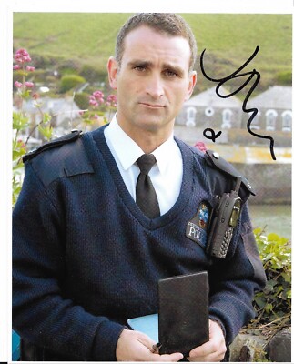 John Marquez as PC Joe Penhale from Doc Martin signed 10" by 8" COA ...