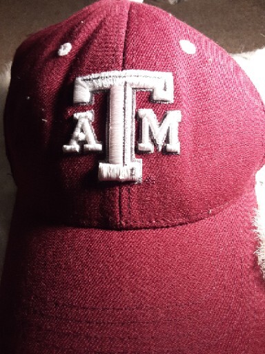 Vintage Texas A&M Hat Cap Strap Back Wool Big 12 Logo Top of World Red ...