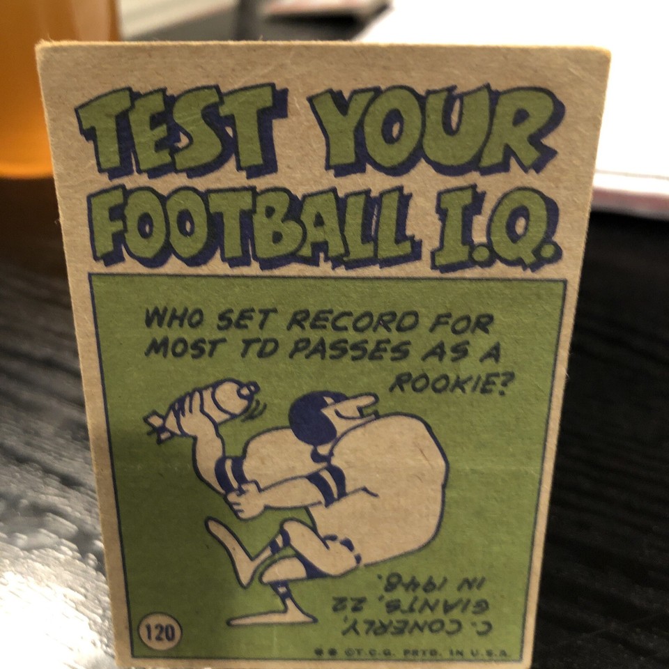 Terry Bradshaw 1972 Topps Pro Action | eBay