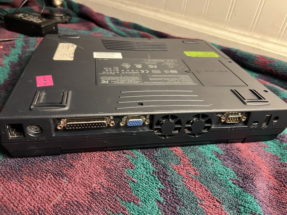 Compaq Presario 1200 Retro Vintage Windows 98 Laptop AS IS | eBay