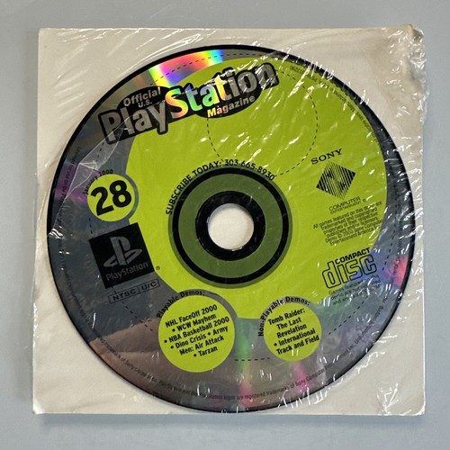 Official Playstation Magazine January 2000 28 Demo Disc PS1 | eBay