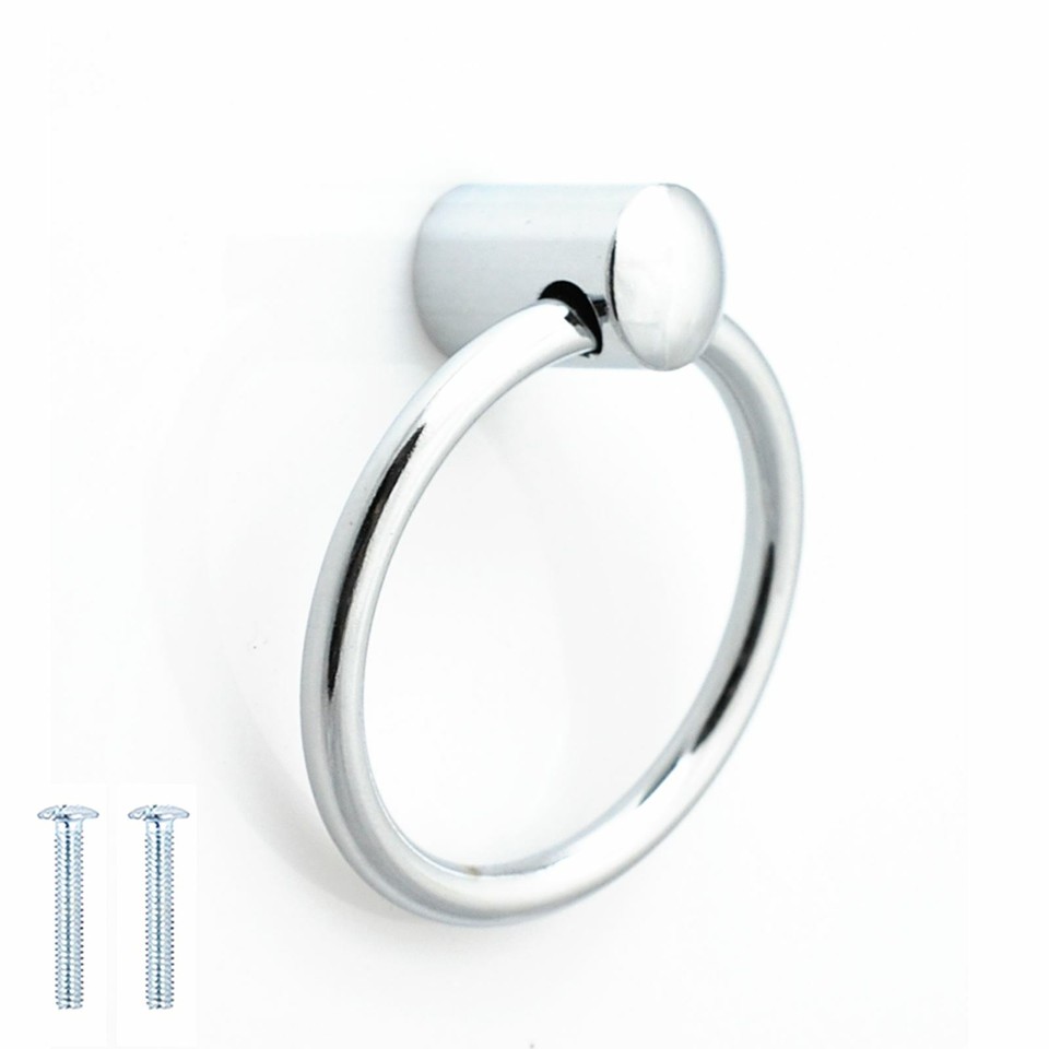 Ring Pull Handles Round Swing Drop Knobs Kitchen Drawer Cupboard ...