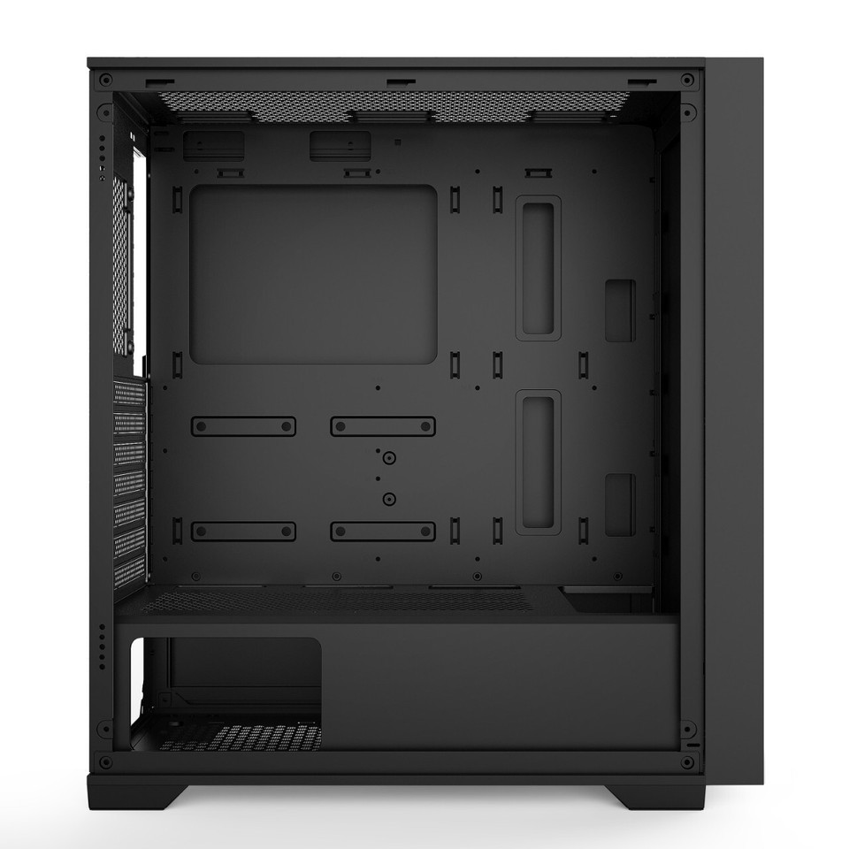 VSHENG Black USB3.0 Tempered Glass E-ATX Tower Gaming Computer Case w ...