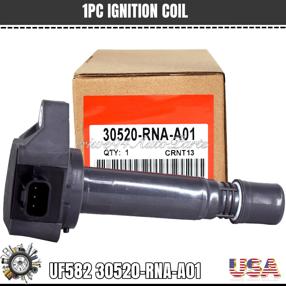 UF582 IGNITION COIL FITS FOR HONDA 2006 -2011 CIVIC 1.8L OEM 30520-RNA ...
