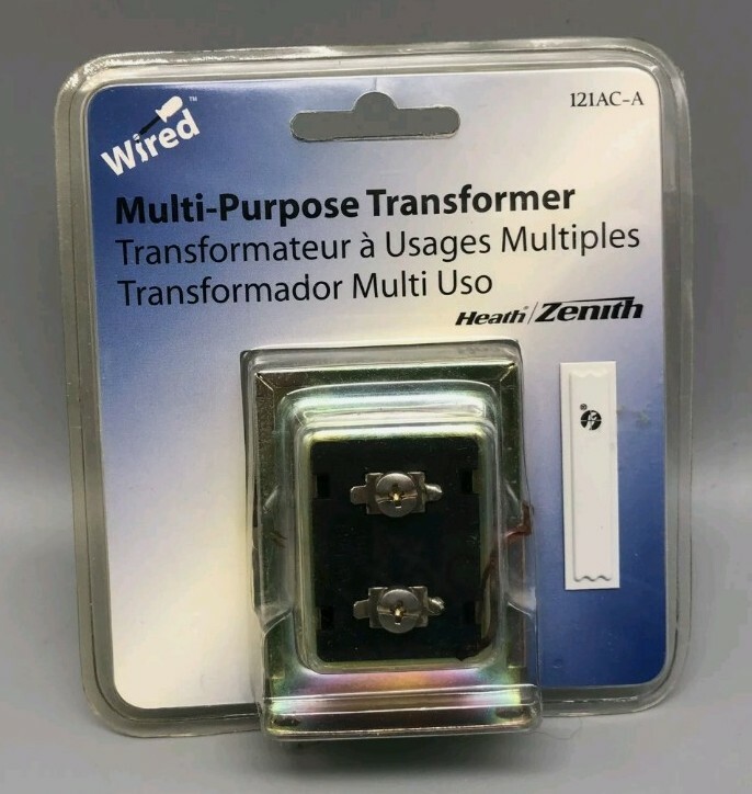 Heath Zenith 121AC-A Multi Purpose Transformer 120VAC Sec 16VAC, 15 ...