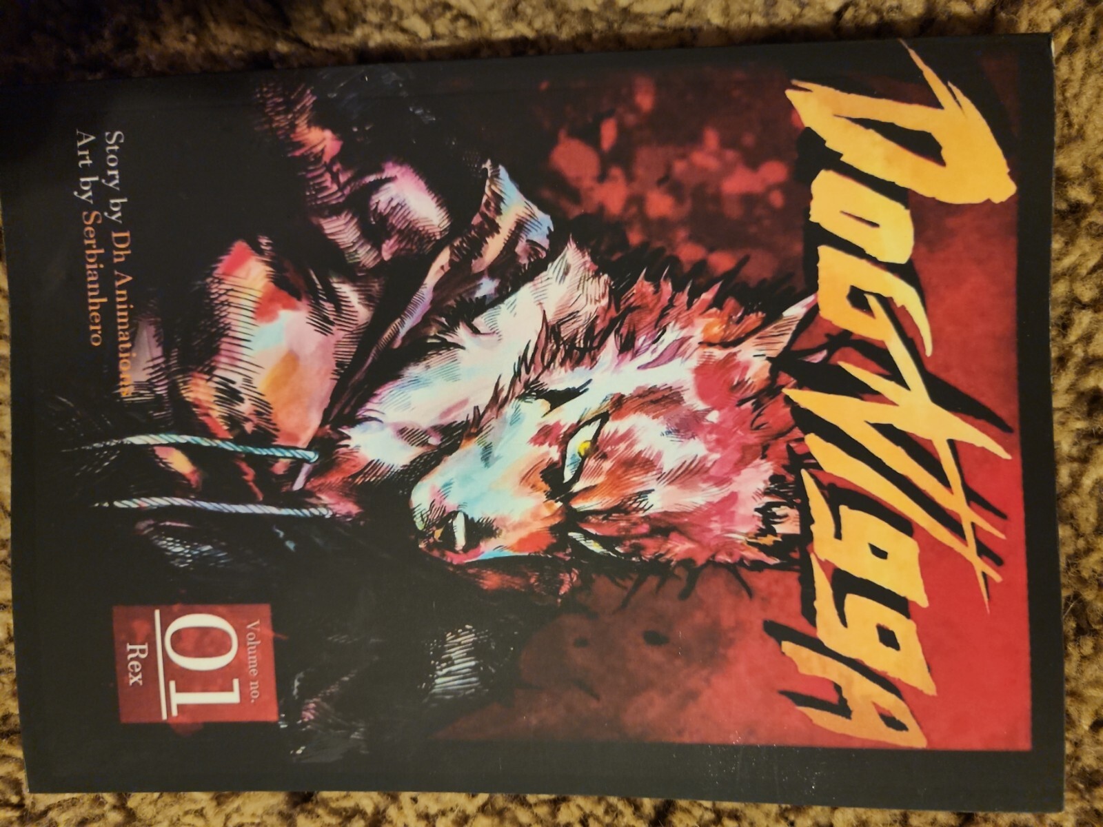 Dog Ningen Uncensored Original Title Version Rare OOP Manga Vol 1 Dh ...