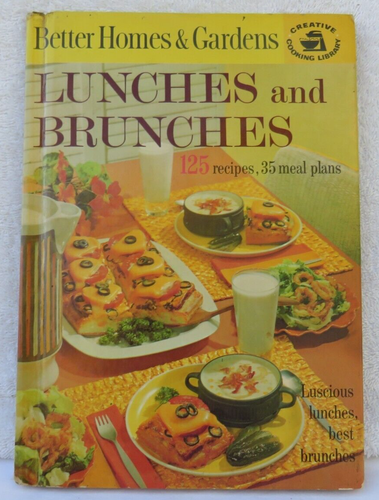 Better Homes and Gardens - Lunches and Brunches - Hardcover - 1963 ...
