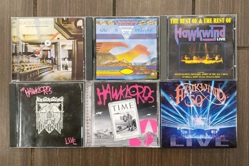 Hawkwind / Hawklords CD lot of 30 Space Ritual Psychedelic Warlords ...